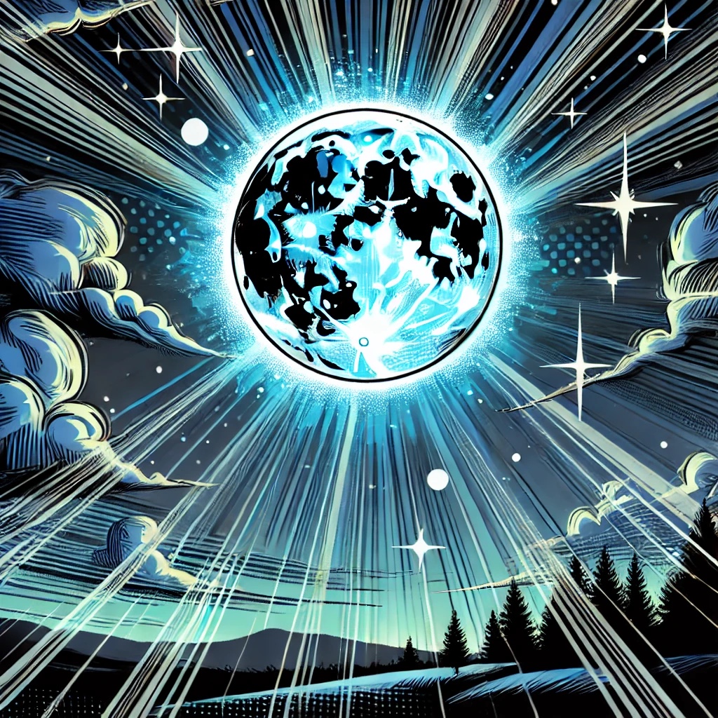 Harnessing the Magic of the Blue Supermoon for Mental Health and ...